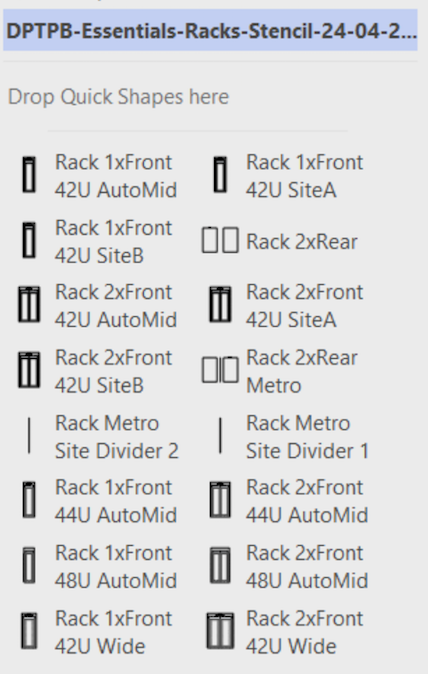 Visio by DPTPB: Rack Stencil (V2) – DontPokeThePolarBear